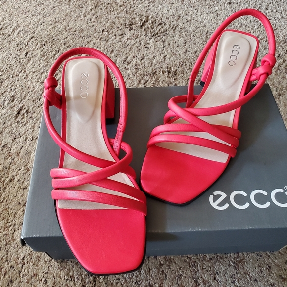 Ecco | Shoes | New Ecco Leather Sandals | Poshmark